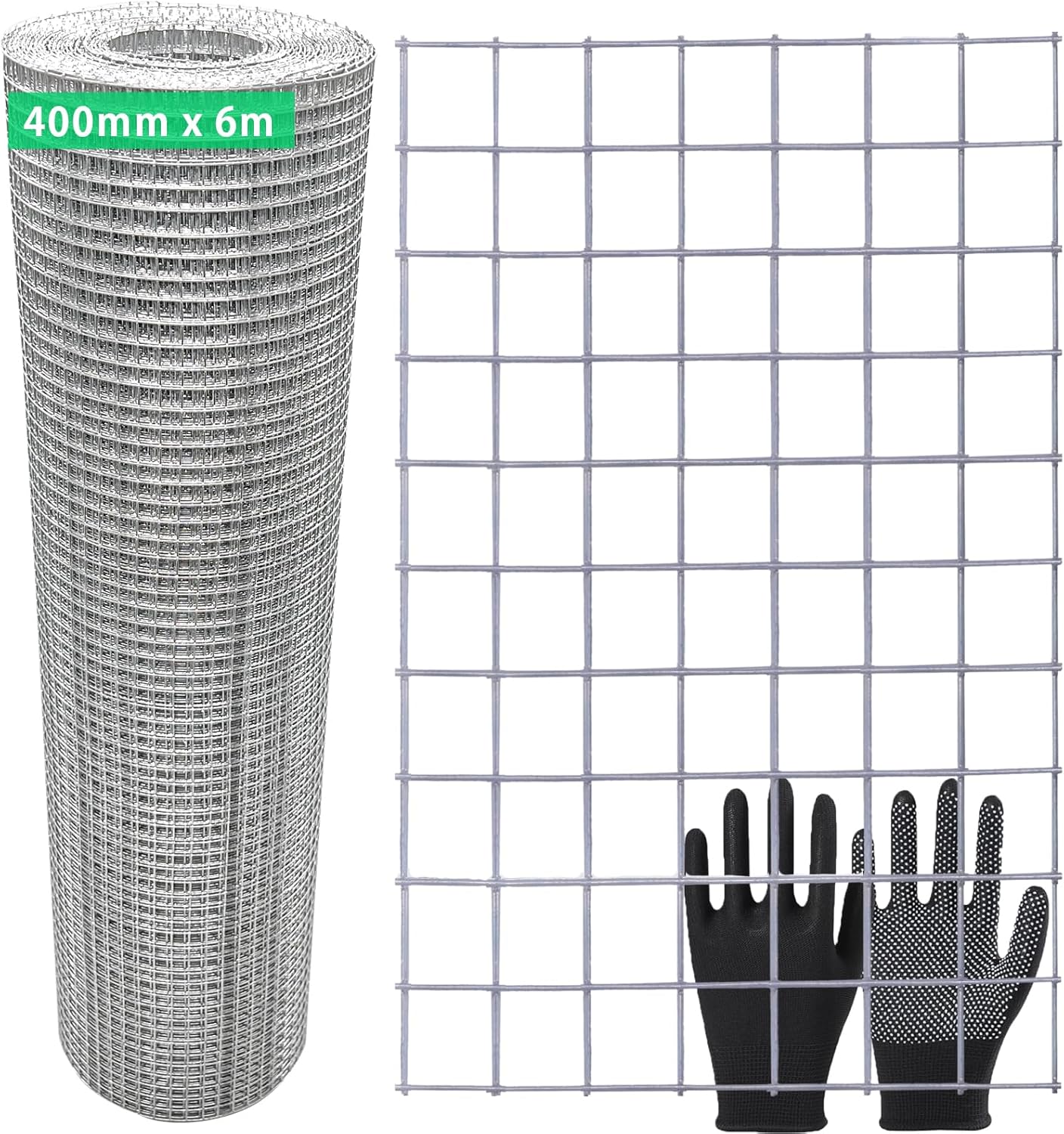 JAHOMFAI Rodent Mesh (400mm x 6m) Rodent Wire Mesh Panels Hot Dip ...