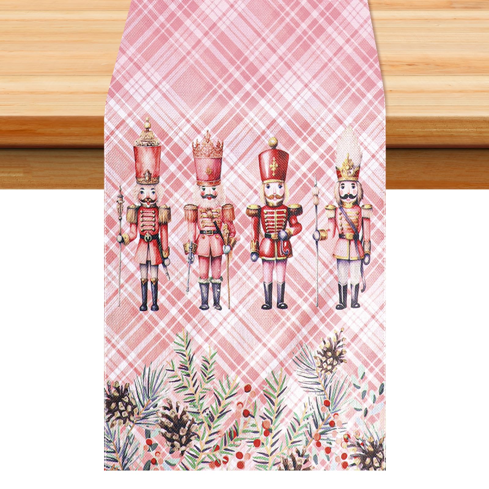 Amazon.com: Windkream Christmas Nutcracker Table Runner 13 x 72 Inch ...