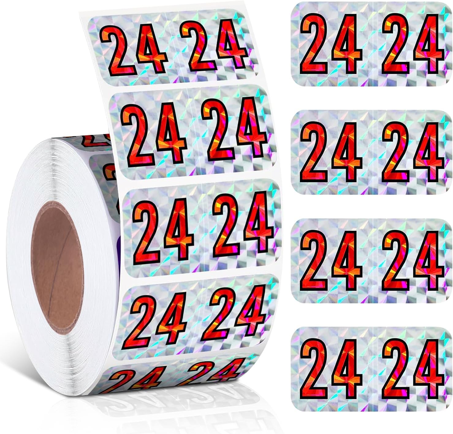 Amazon.com: 2024 Year Stickers, File Folder Year Labels, Color Coded ...