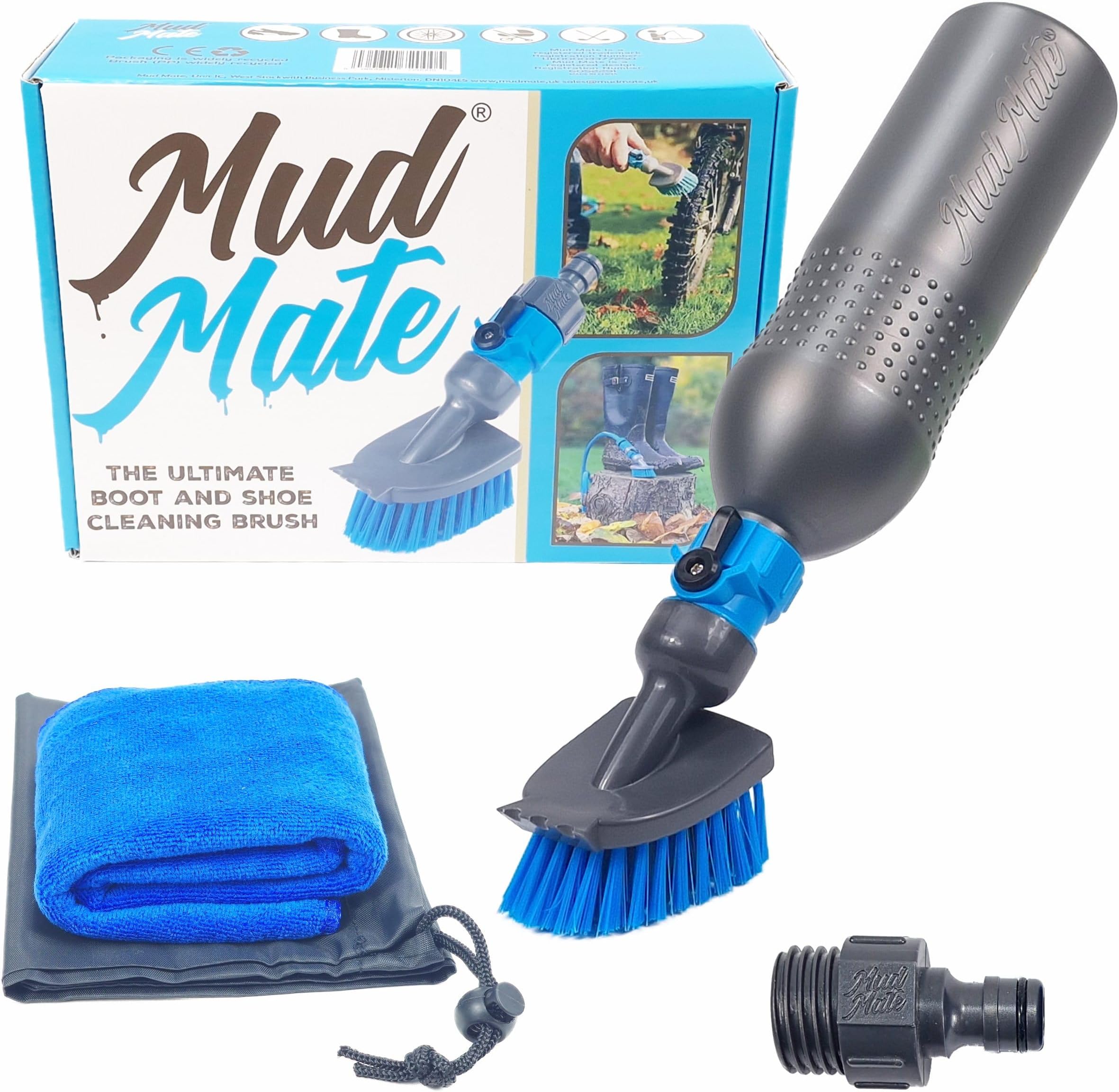Mud Mate Multi-Use Boot Cleaner Brush & Scraper - for Muddy Boots ...