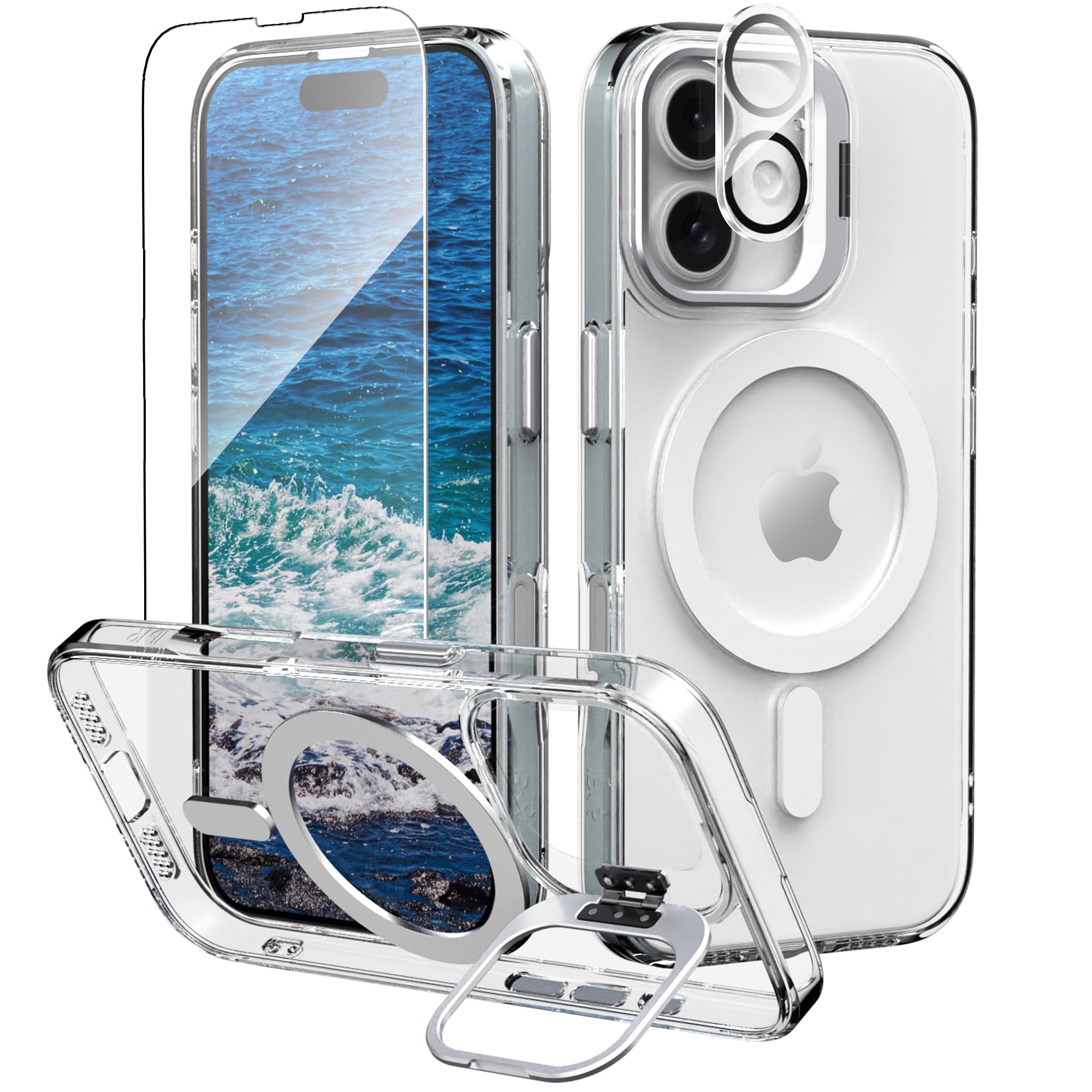 Amazon.com: IDweel for iPhone 16 Plus Case with Screen Protector ...