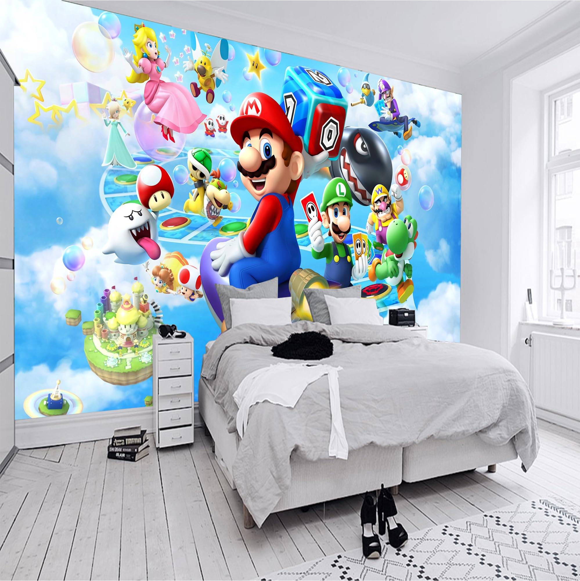 Super Mario Bedroom Wallpaper Super Mario Print Wall Art