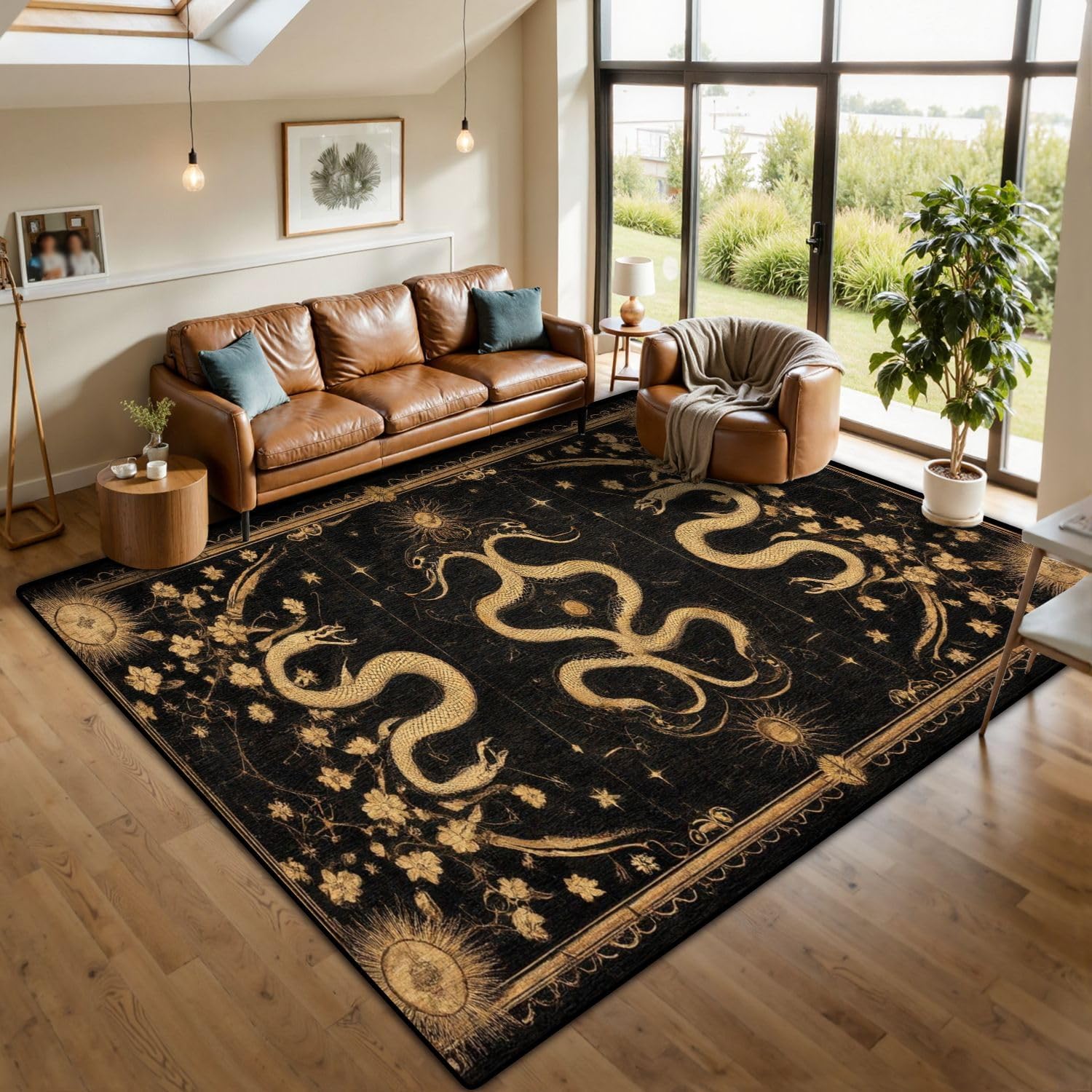 Amazon.com: JCFANGALLERY Washable Area Rug 10x14 for Living Room, Large ...