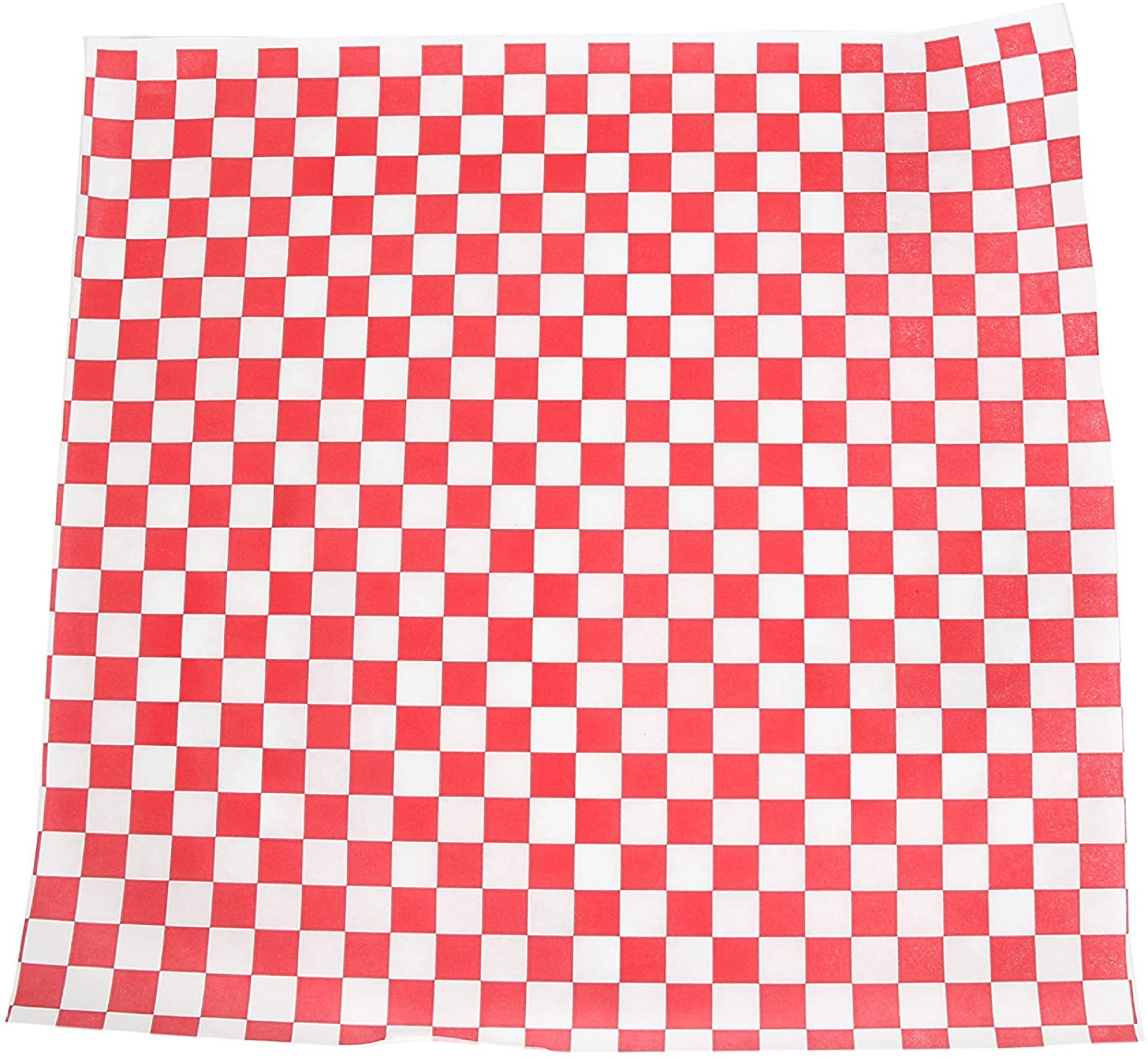 Red And White Checkered Paper