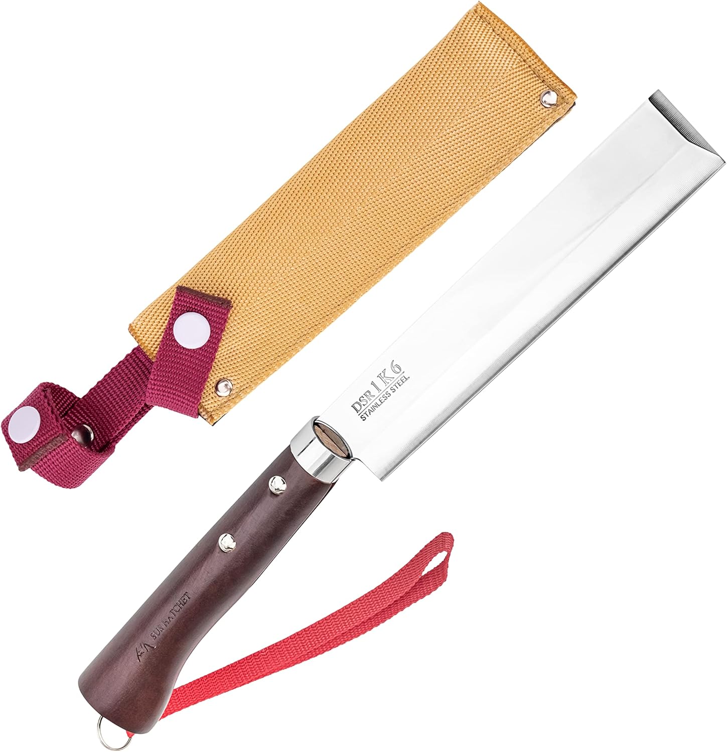 Amazon.com : NISAKU NJP4165 Takenata 6.5-Inch Hatchet Japanese Stainless Steel. Limited Edition ...