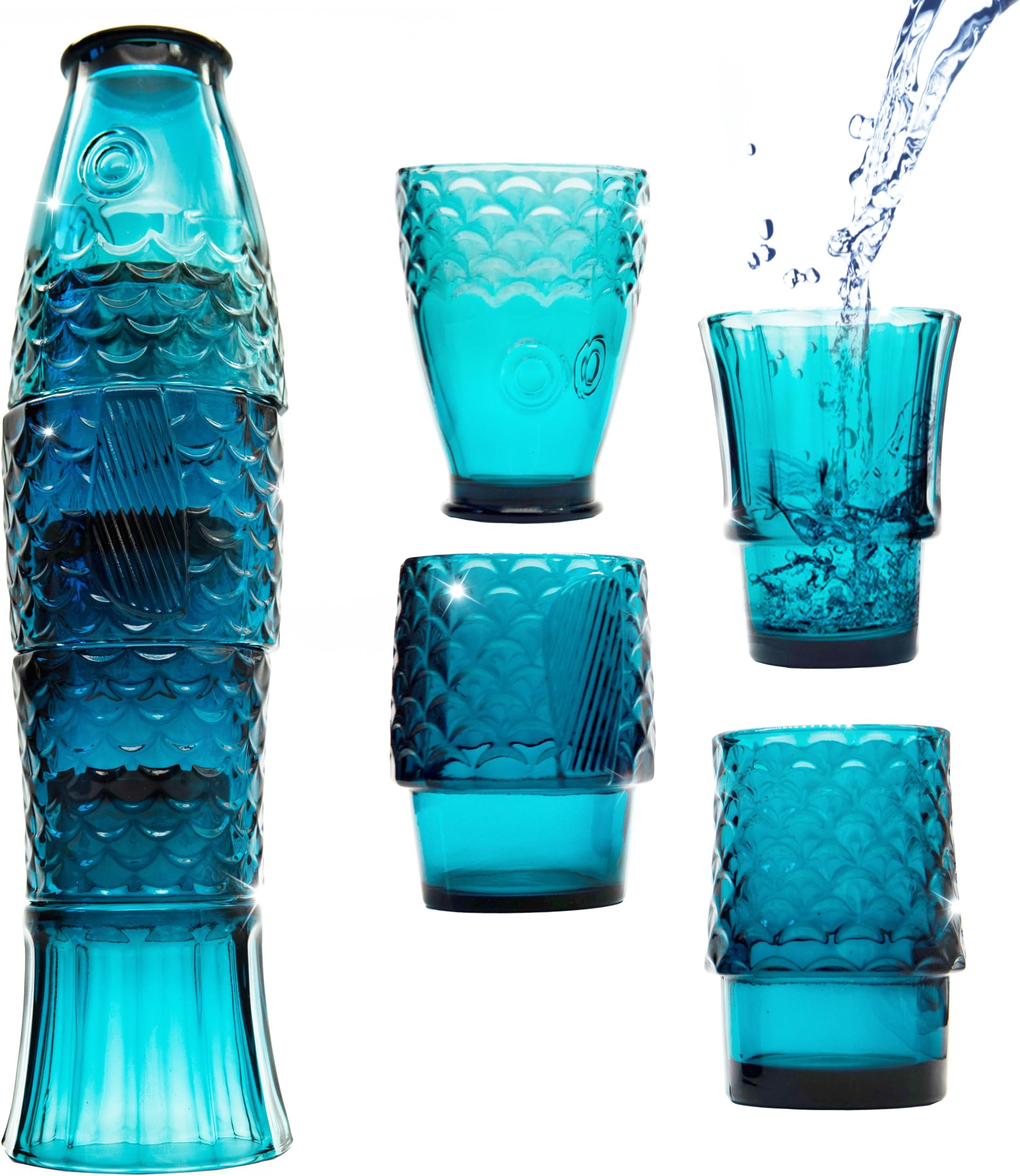 Amazon.com | Gökotta Set of 4 | Handmade Stacking Koi Carp Fish ...