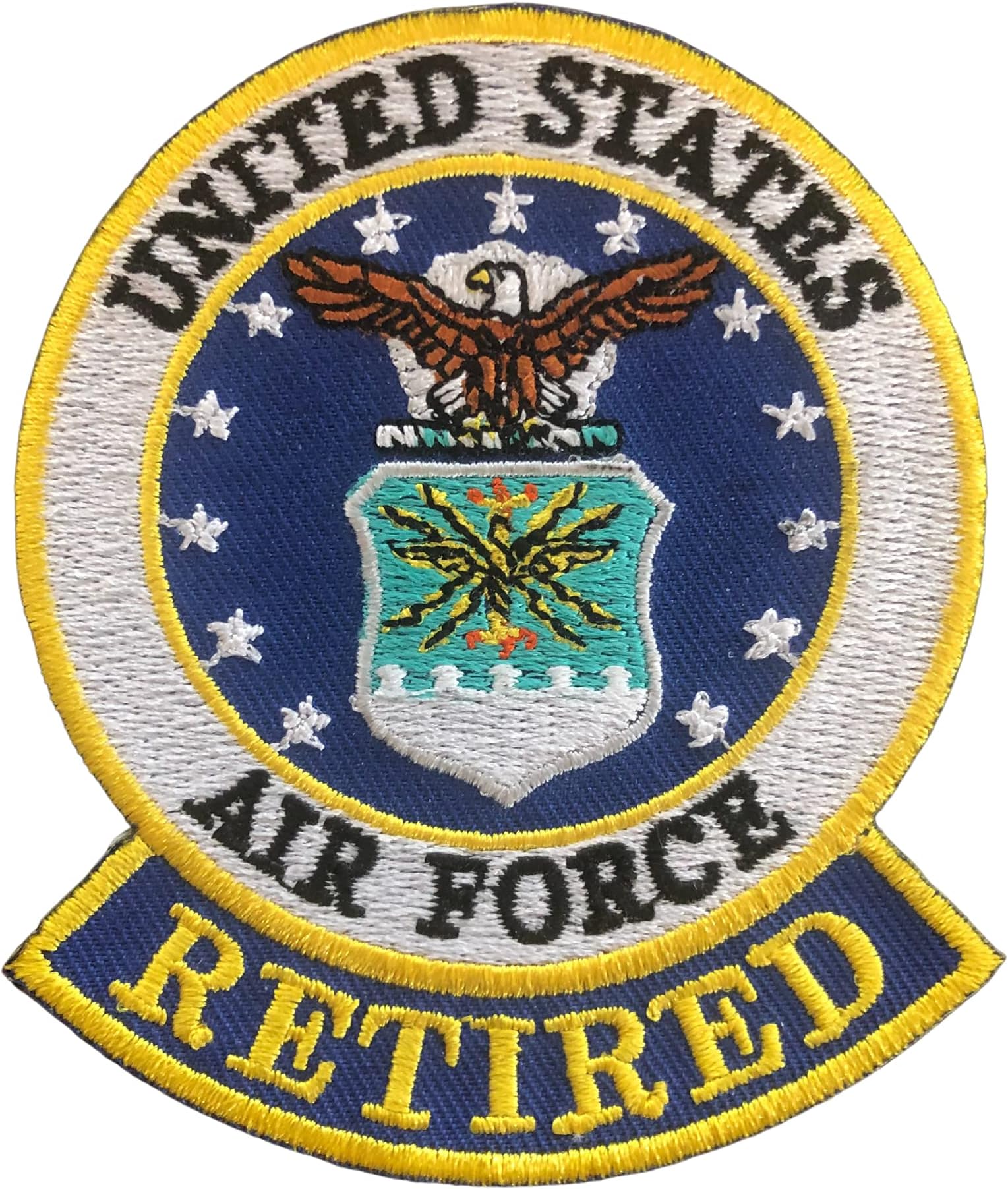 Amazon.com: United States Air Force USAF Circular Seal Embroidered ...