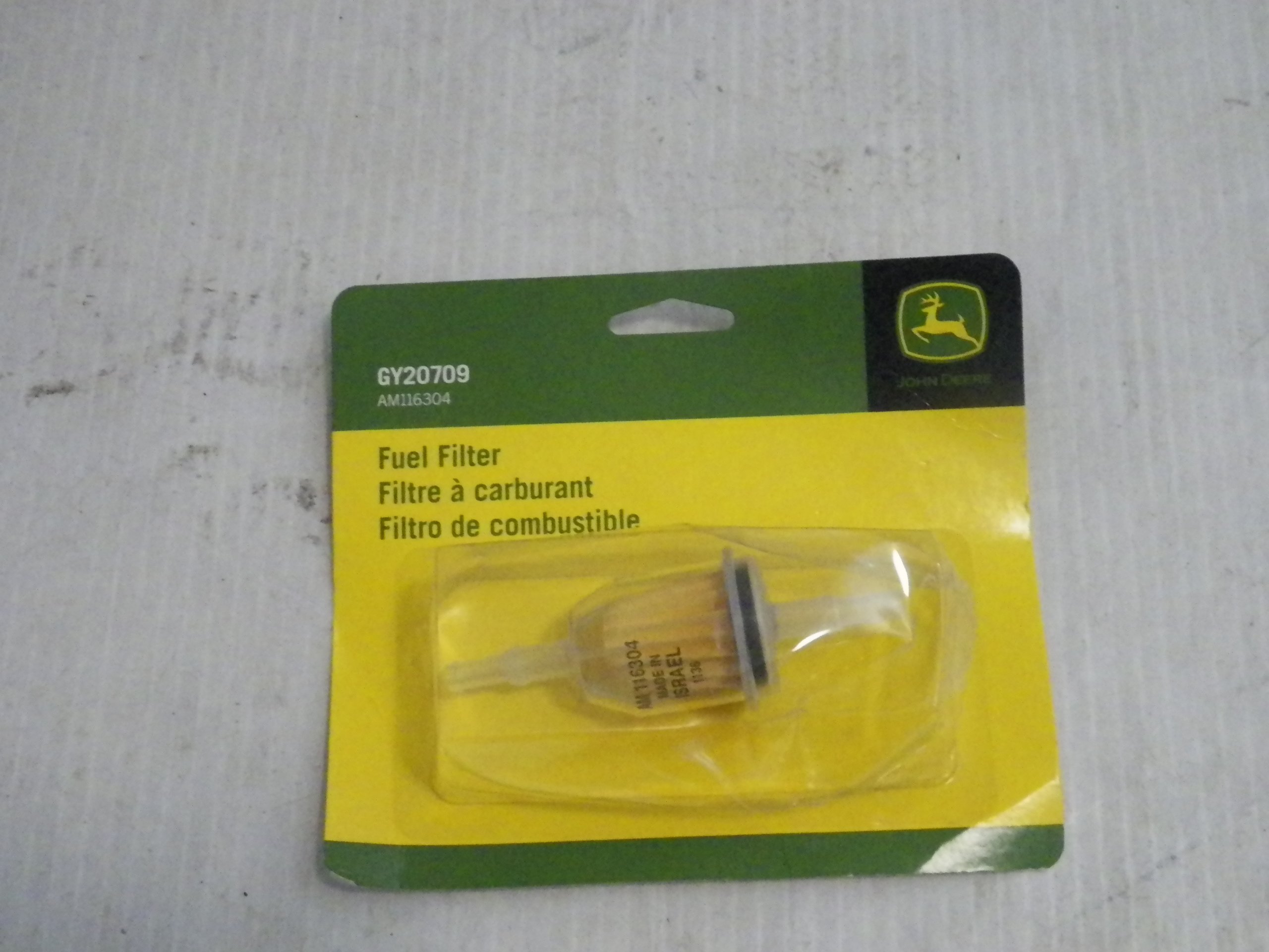 Amazon.com : John Deere 4-Cycle In-Line Fuel Filter Item#228878 Model ...