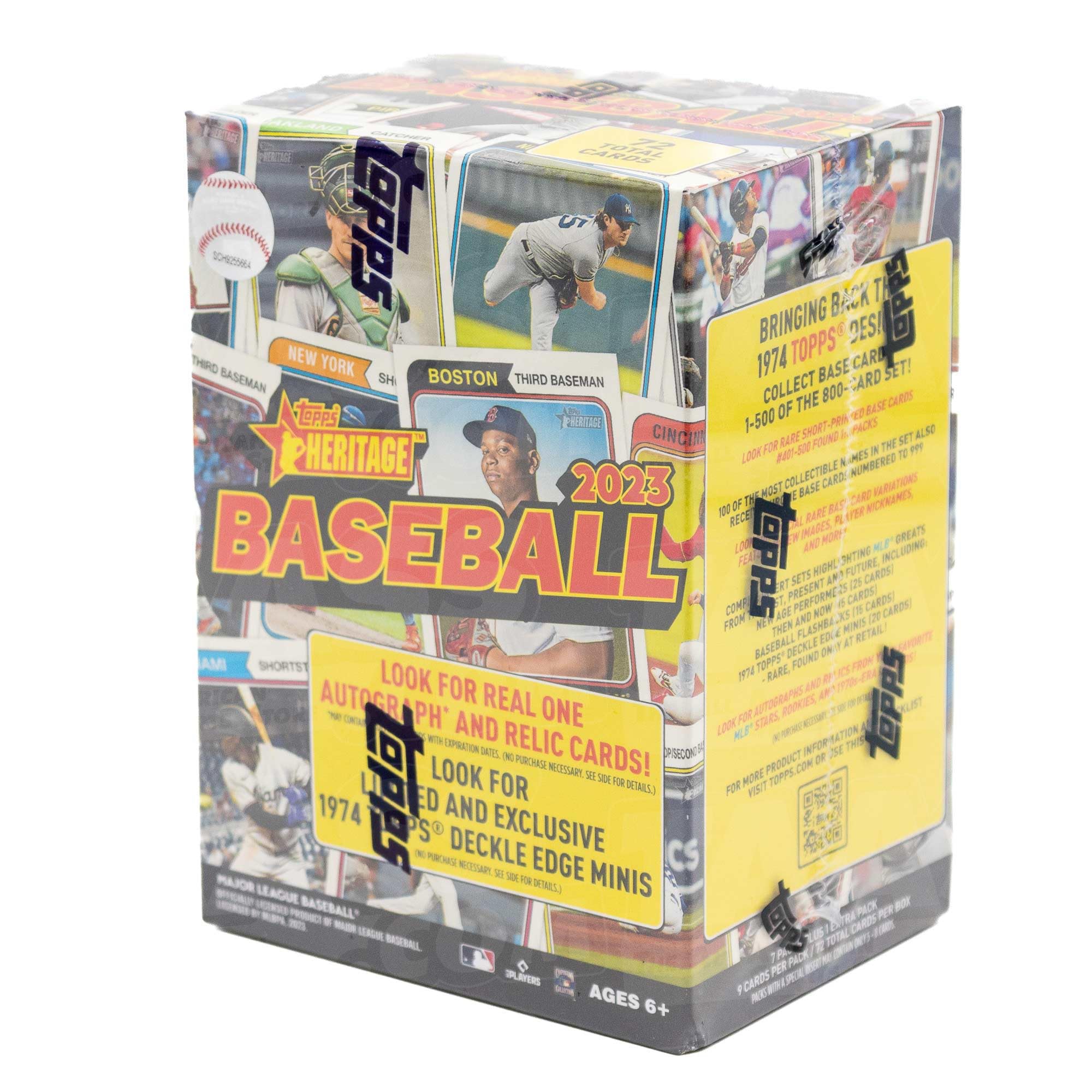 2023 Topps Heritage Baseball Blaster Box : Amazon.ca: Toys & Games