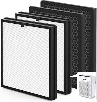 Amazon.com: 4 Pack F1 Replacement Filter Compatible with AMEIFU F1 Air ...