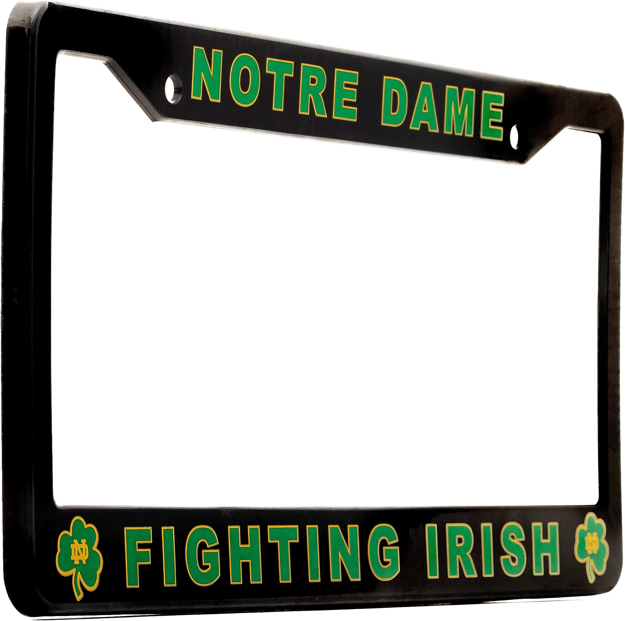 Amazon.com: EliteAuto3K Notre Dame Fighting Irish License Plate Frame ...