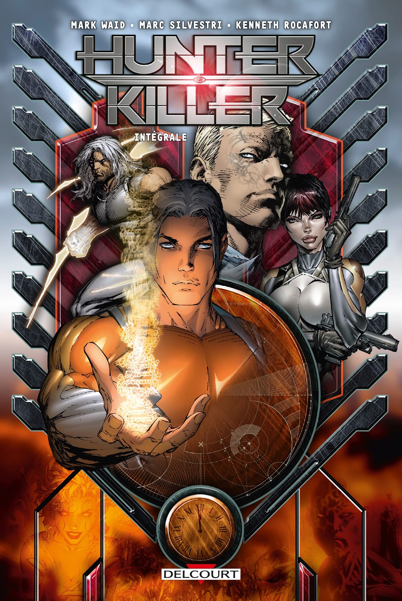 Amazon.fr - Hunter Killer - Intégrale - Silvestri, Marc, Waid, Mark, Blond, Firshow, Steve - Livres