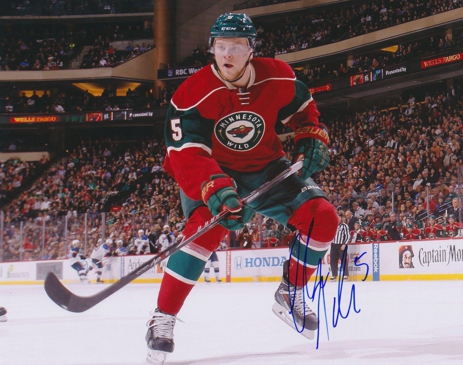 Autographed Christian Folin Photo - 8x10 w COA - Autographed NHL Photos ...