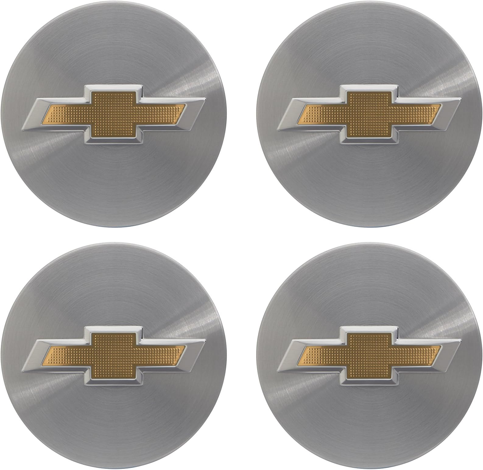 Amazon.com: GM Accessories 19303234 Button Style Center Caps in ...