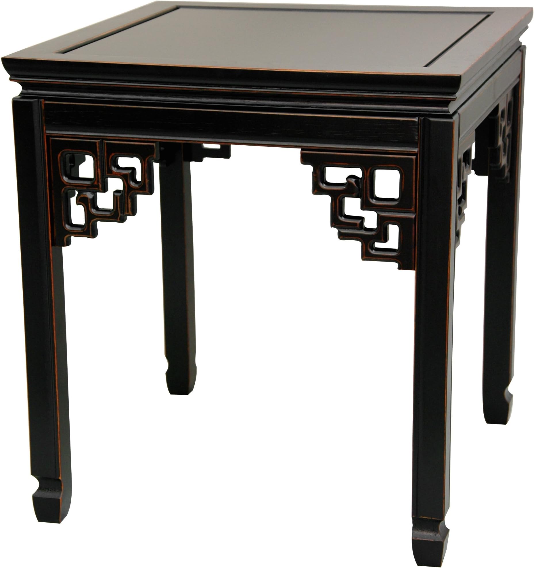 Amazon.com: Oriental Furniture Rosewood Square Ming Table - Antique ...
