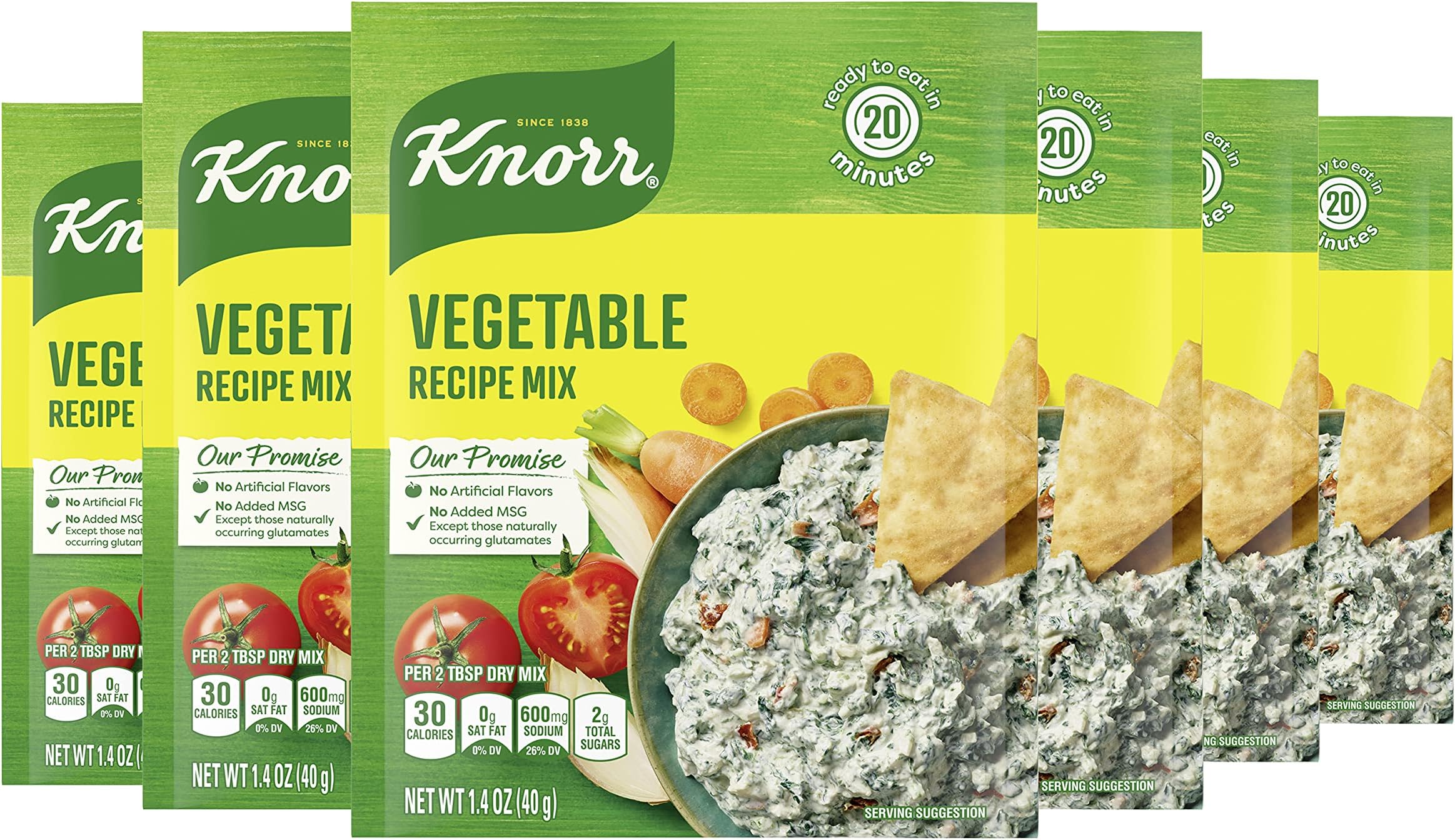 Amazon.com : Knorr Vegetable Recipe Mix - 1.4 oz packet : Spices And ...