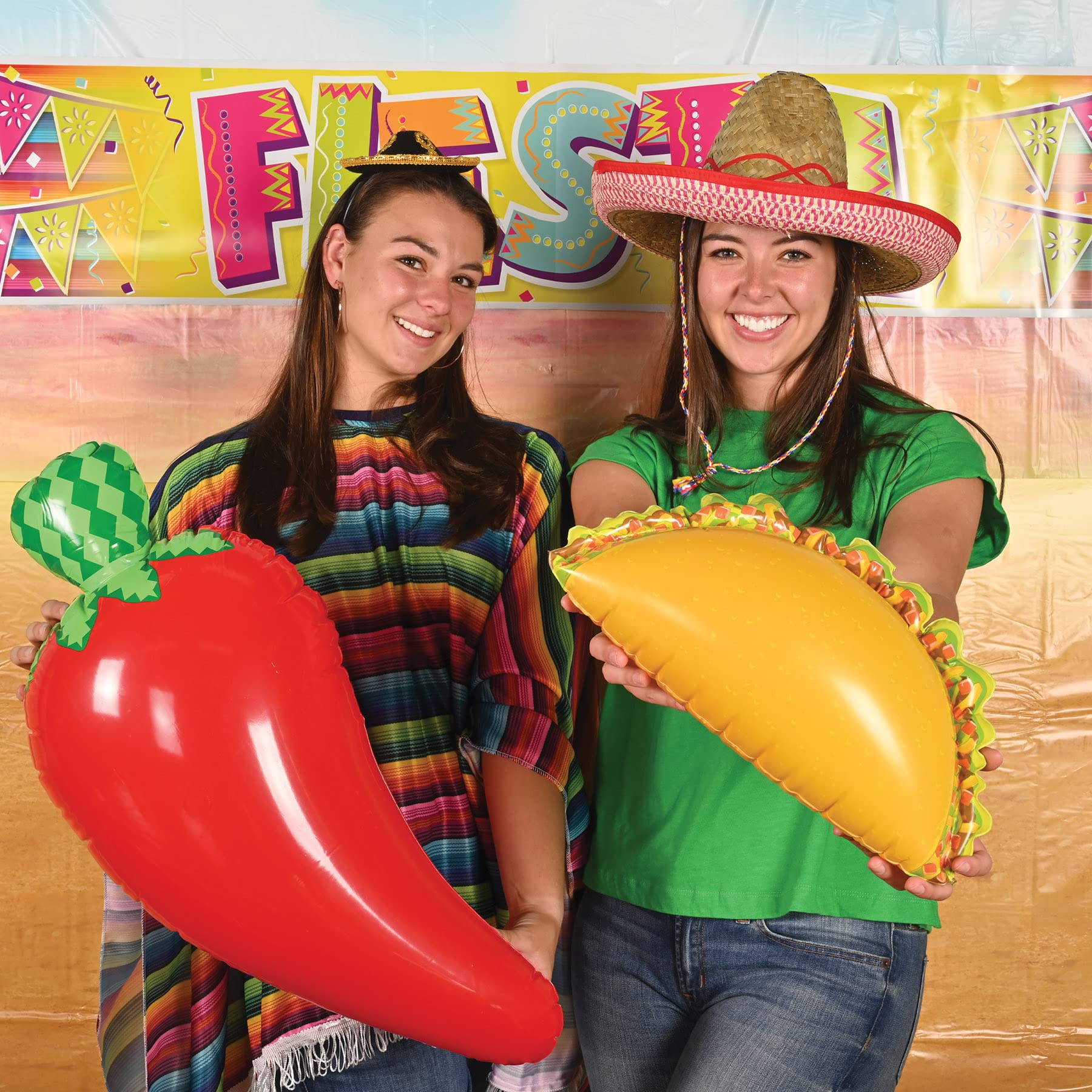 Snapklik.com : Beistle 30" Large Inflatable Chili Pepper Decoration ...