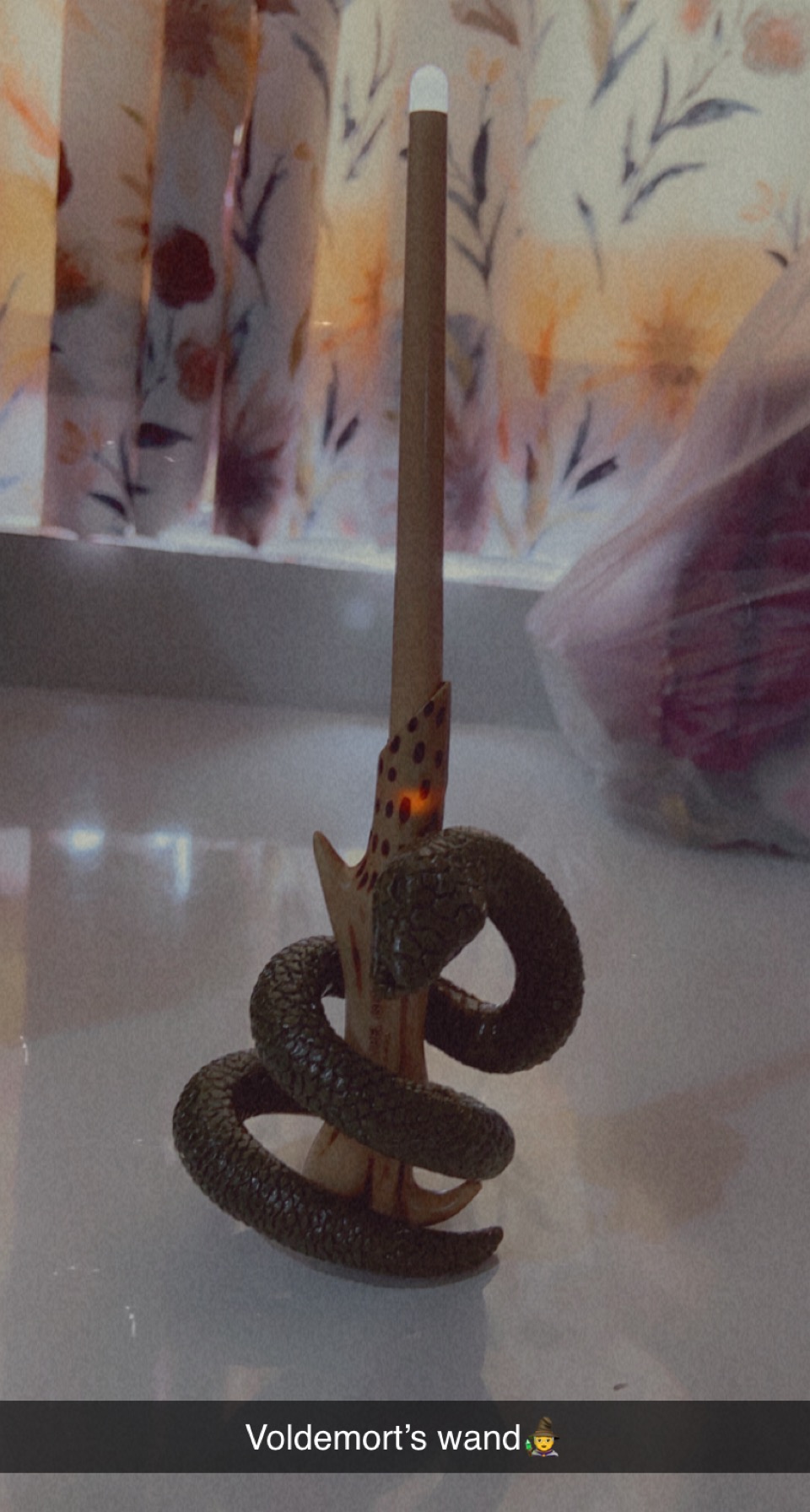 HARRY POTTER VOLDEMORT'S WAND WITH STICKER KIT : Running Press: Amazon ...