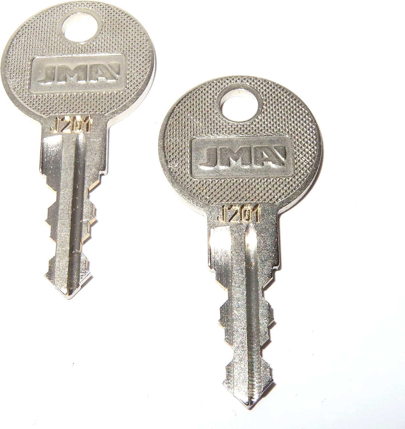 2 Keys For Better Built Tool Box Key Code Series J201 thru J220 NUMBER ...