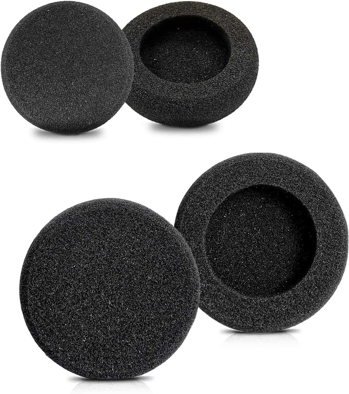 Amazon.com: Ear Cushions for Jabra Headset Foam Replacement Ear Pads ...