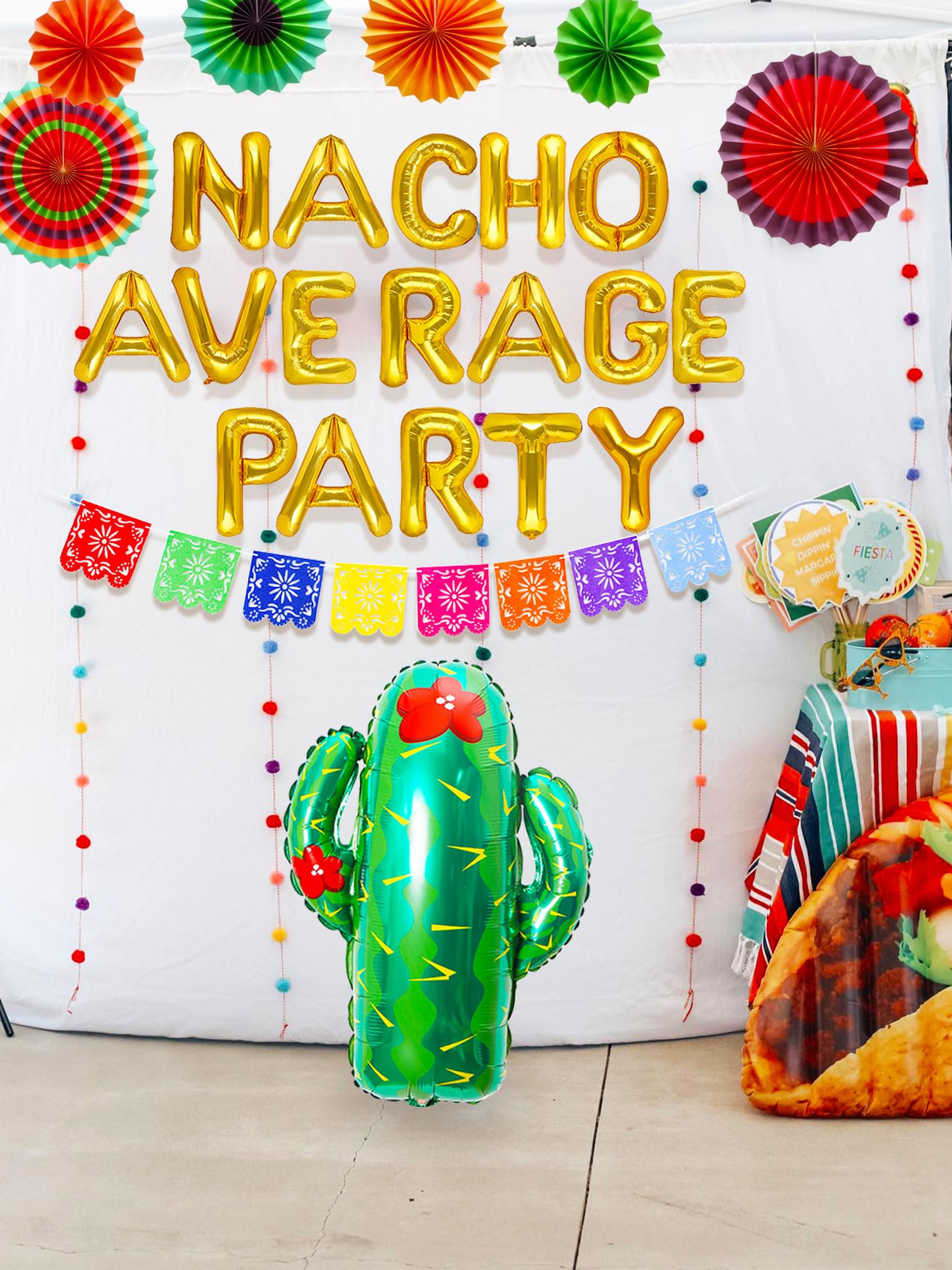 Snapklik.com : Nacho Average Party Decoration Nacho Average Party ...