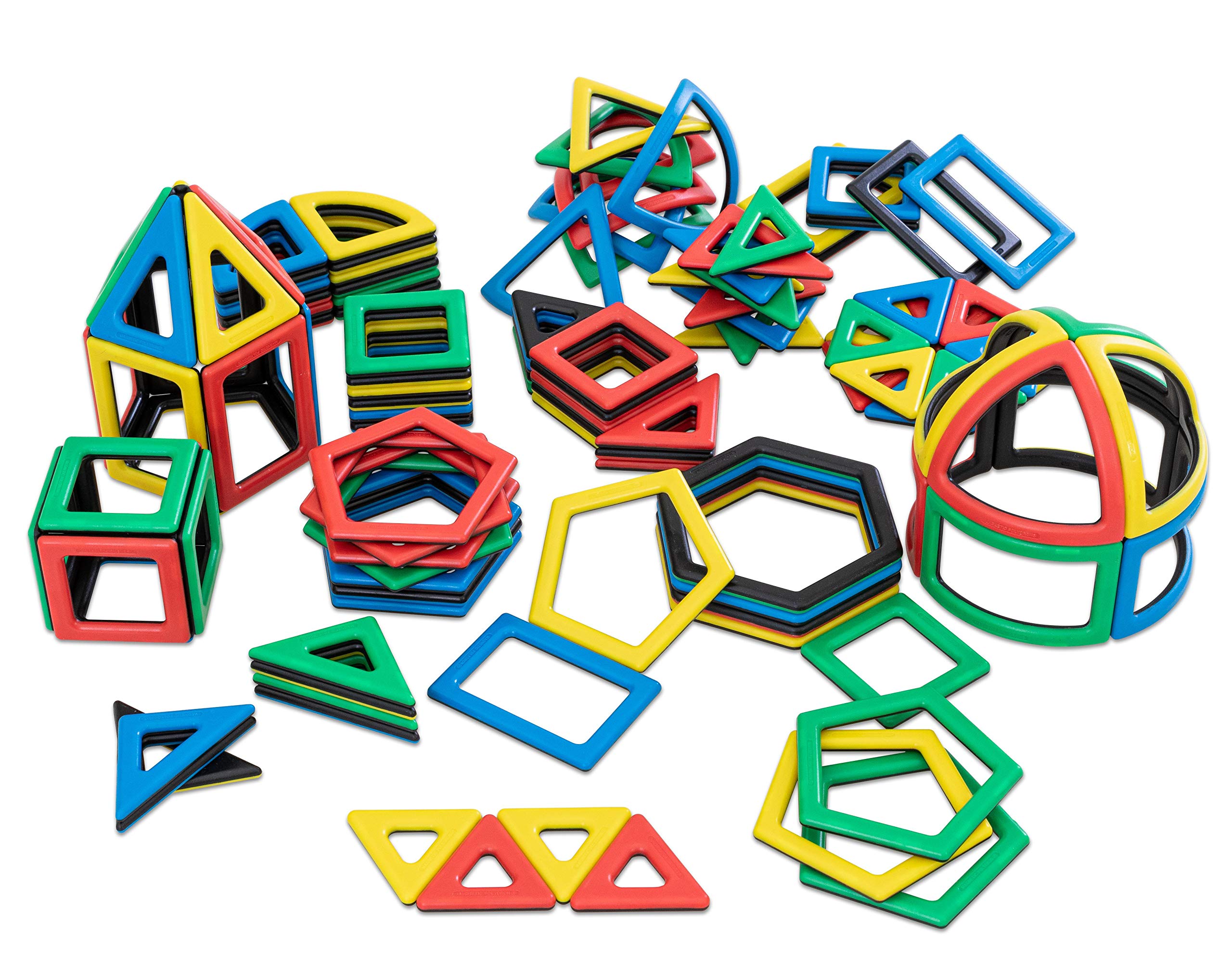 Math Shapes Building Set 414 Pieces Polydron Primary Maths Construction ...