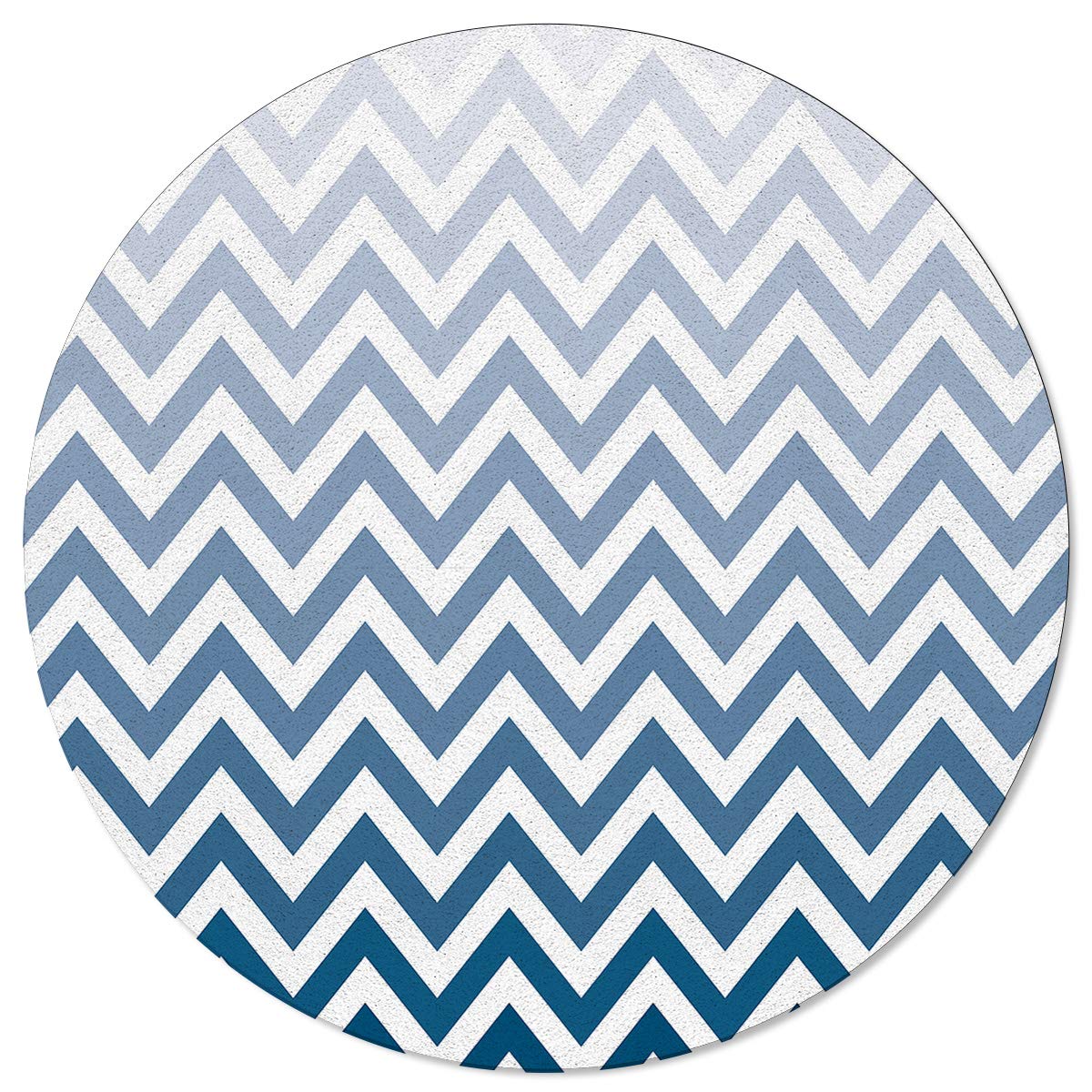 Blue Ombre Chevron Pattern