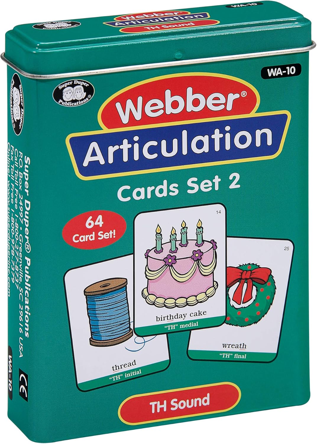 Amazon.com: Super Duper Publications | Articulation TH Sound Fun Deck ...