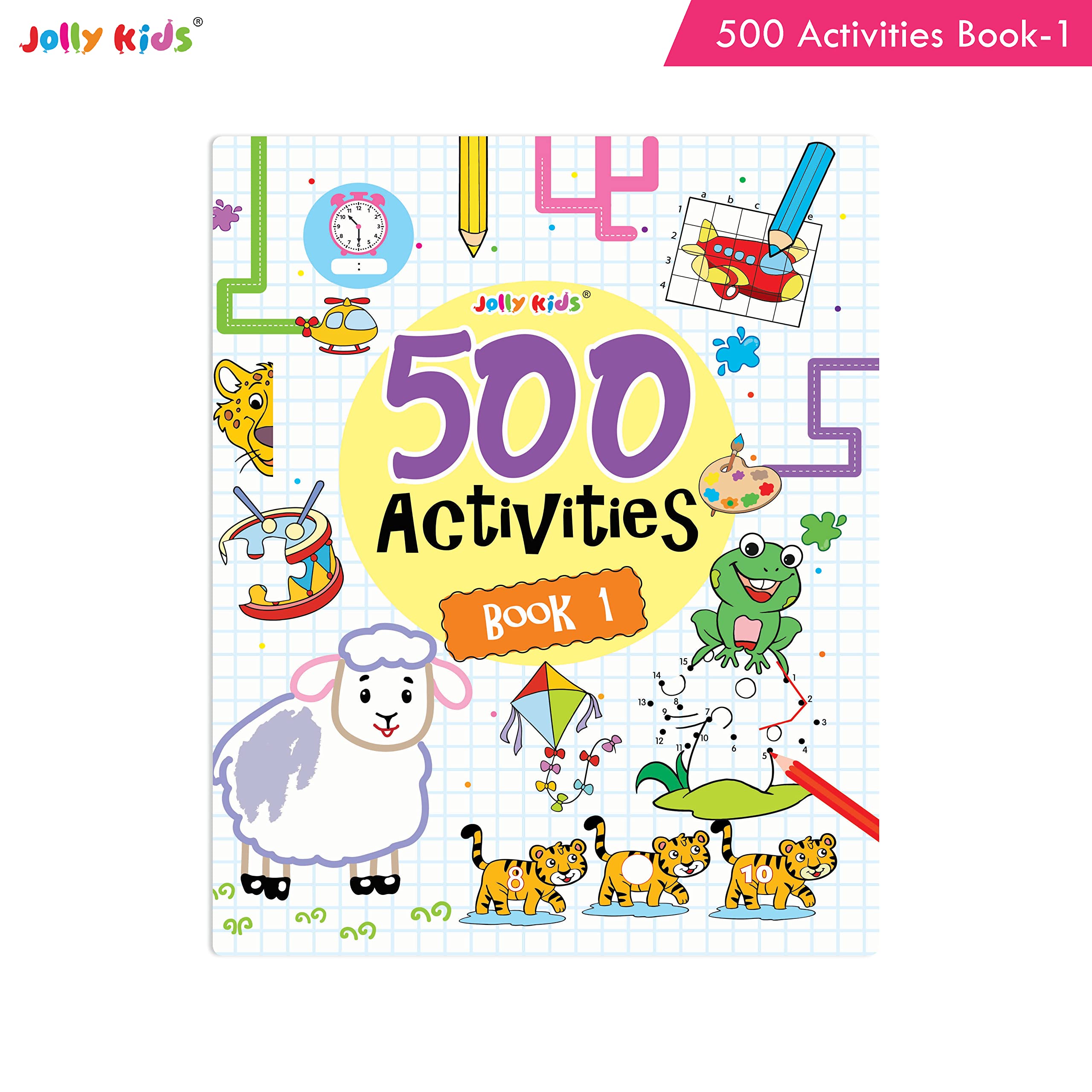 Buy Jolly Kids 500 Activities Book 1 For Kids Ages 3 6 Years Thinking buy-jolly-kids-500-activities-book-1-for-kids-ages-3-6-years-thinking