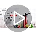Amazon.com: LANGSHI Soda Siphon, 1 Liter Silver Soda Water Siphon Sparking Water Maker, Portable ...