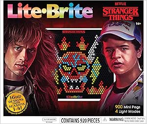 Amazon.com: Basic Fun Lite-Brite Stranger Things Special Edition - Demogorgon Hunters ...