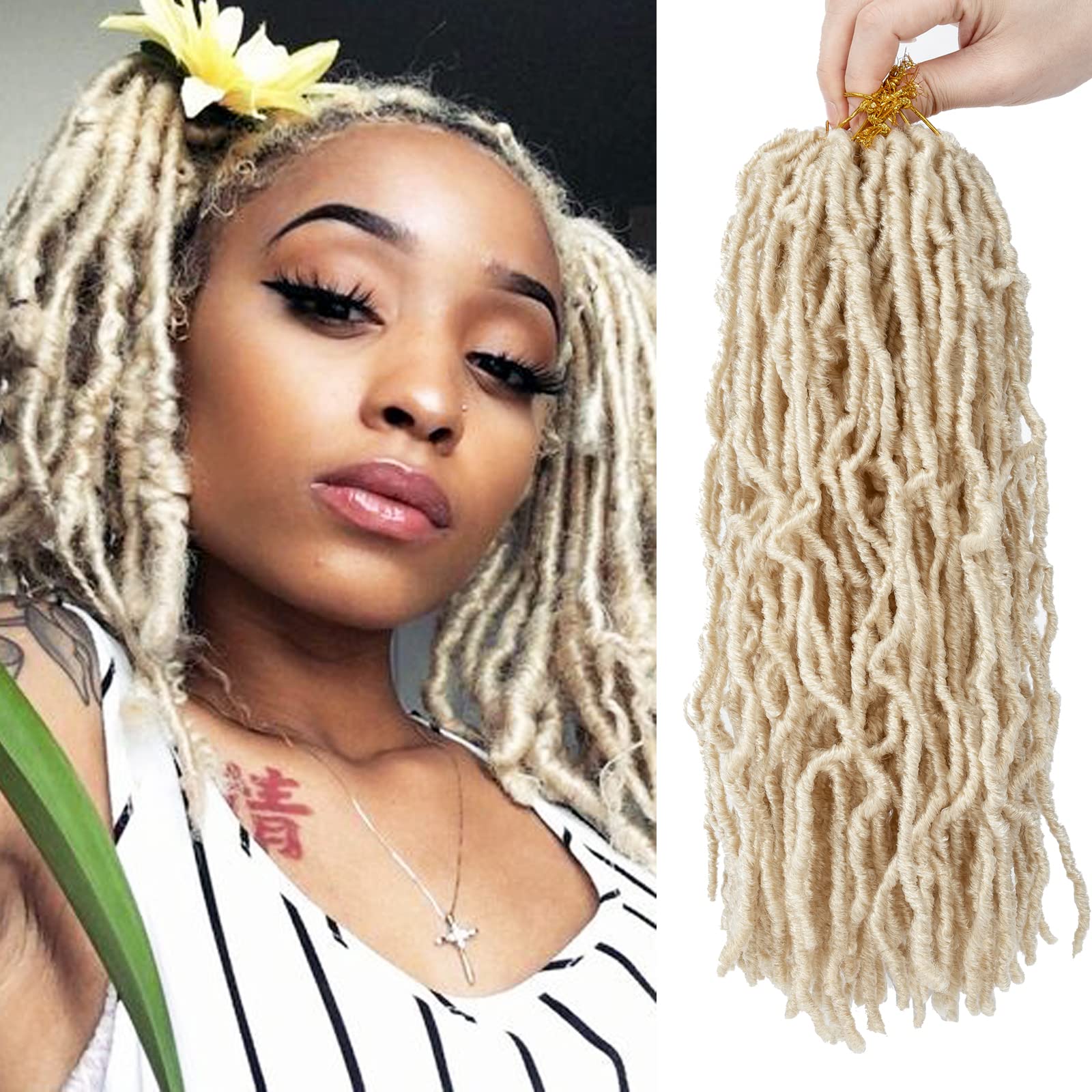 613 Soft Locs 14 Inch Nu Locs Faux Locs 14 | Desertcart INDIA