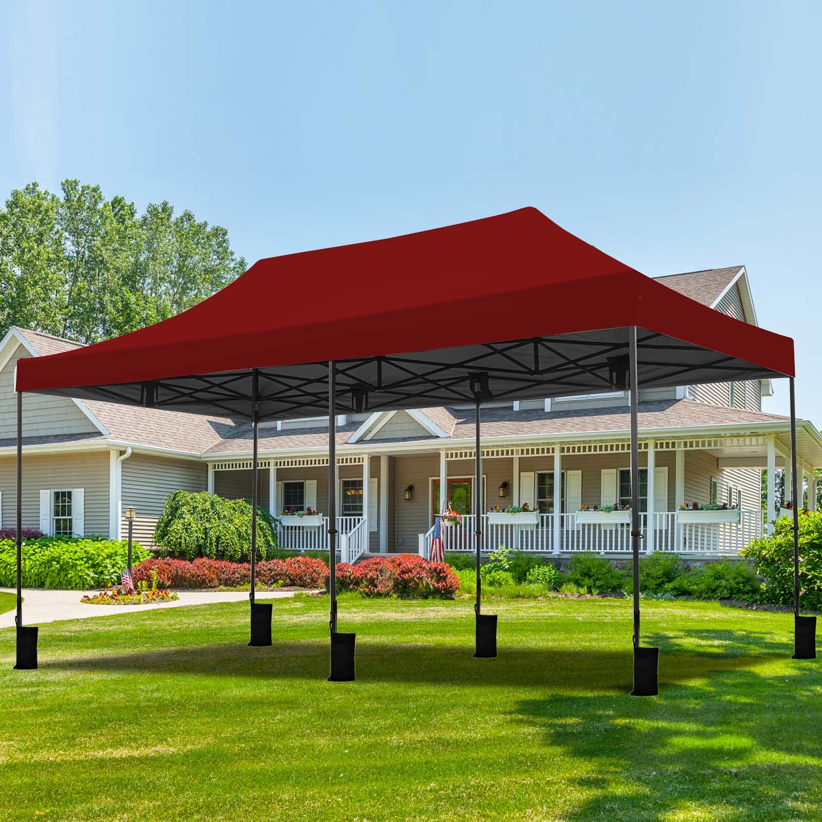 Eesdom 10x20 Pop Up Canopy Tent Outdoor Canopy Commercial Canopy eesdom-10x20-pop-up-canopy-tent-outdoor-canopy-commercial-canopy