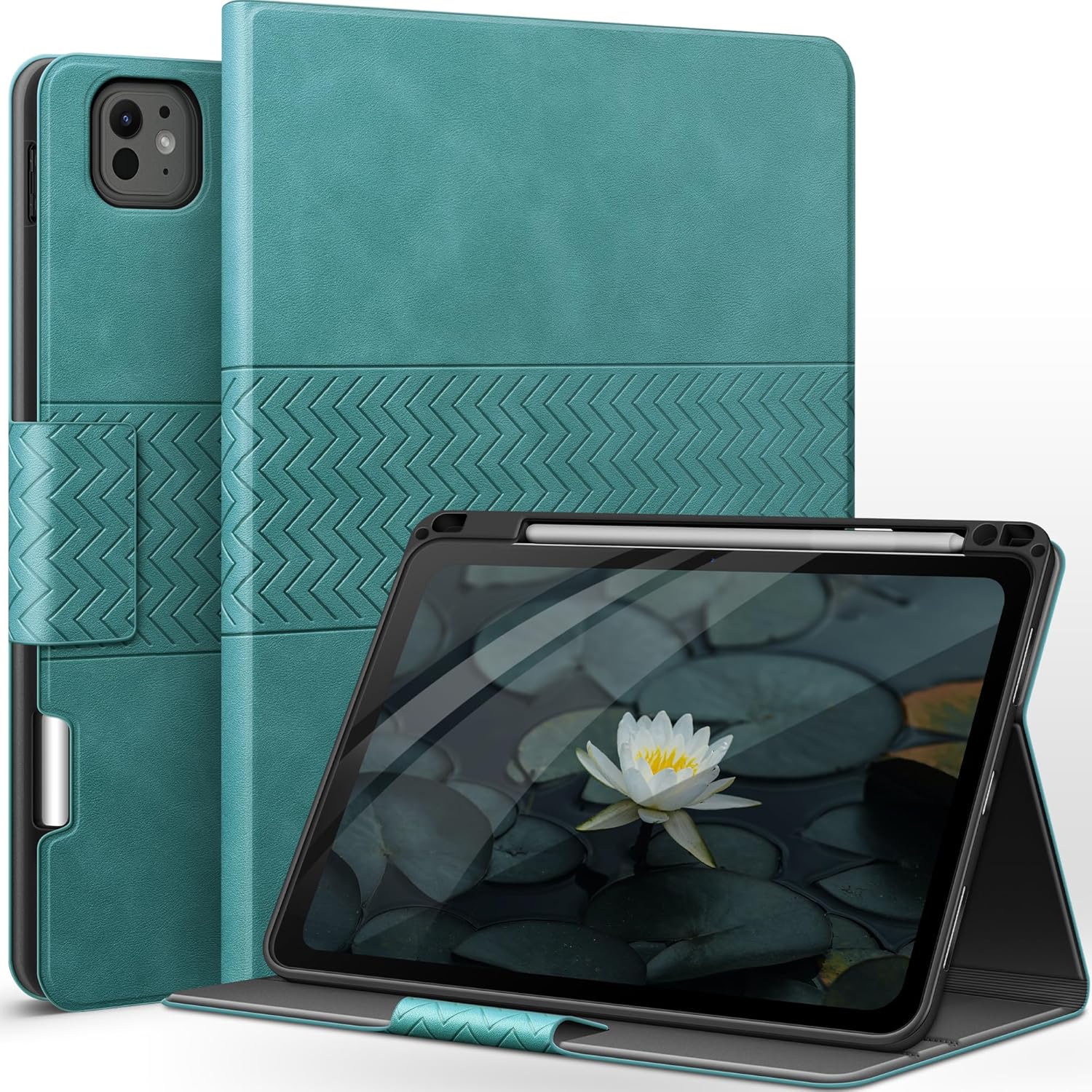 Amazon.com: auaua Case for M4 iPad Pro 11 Inch (2024, 5th Generation ...