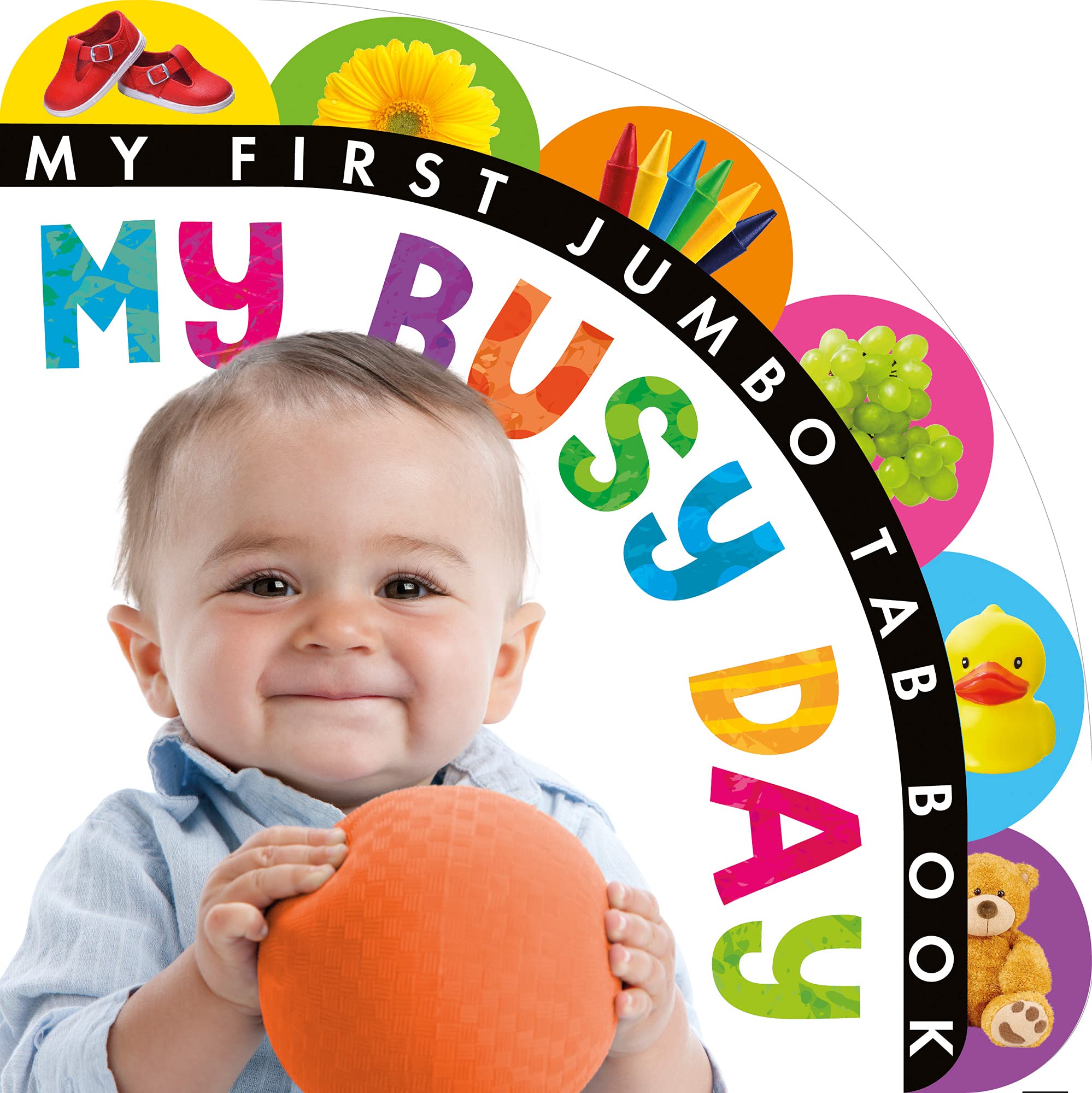 Buy My First Jumbo Tab Book: My Busy Day Book Online at Low Prices in ...