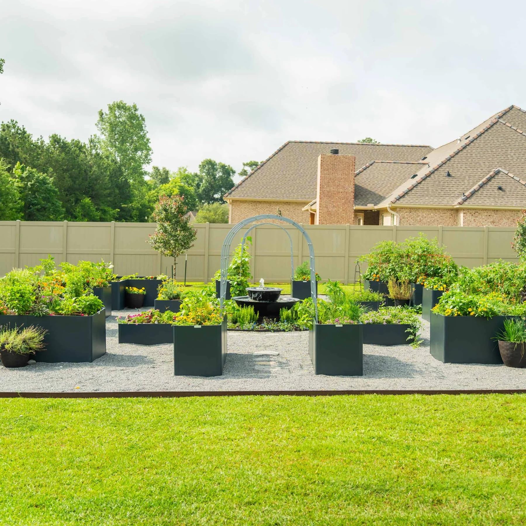 Walled Raised Garden Beds