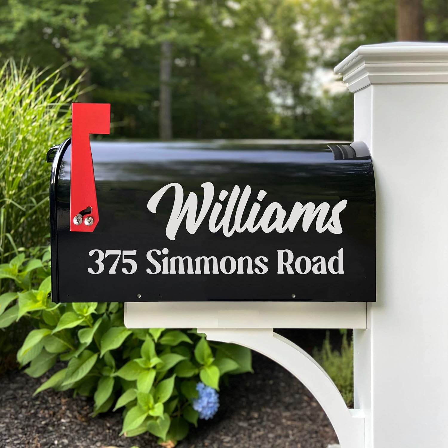 Amazon.com: LESOON Mailbox Numbers Street Address Reflective Vinyl ...