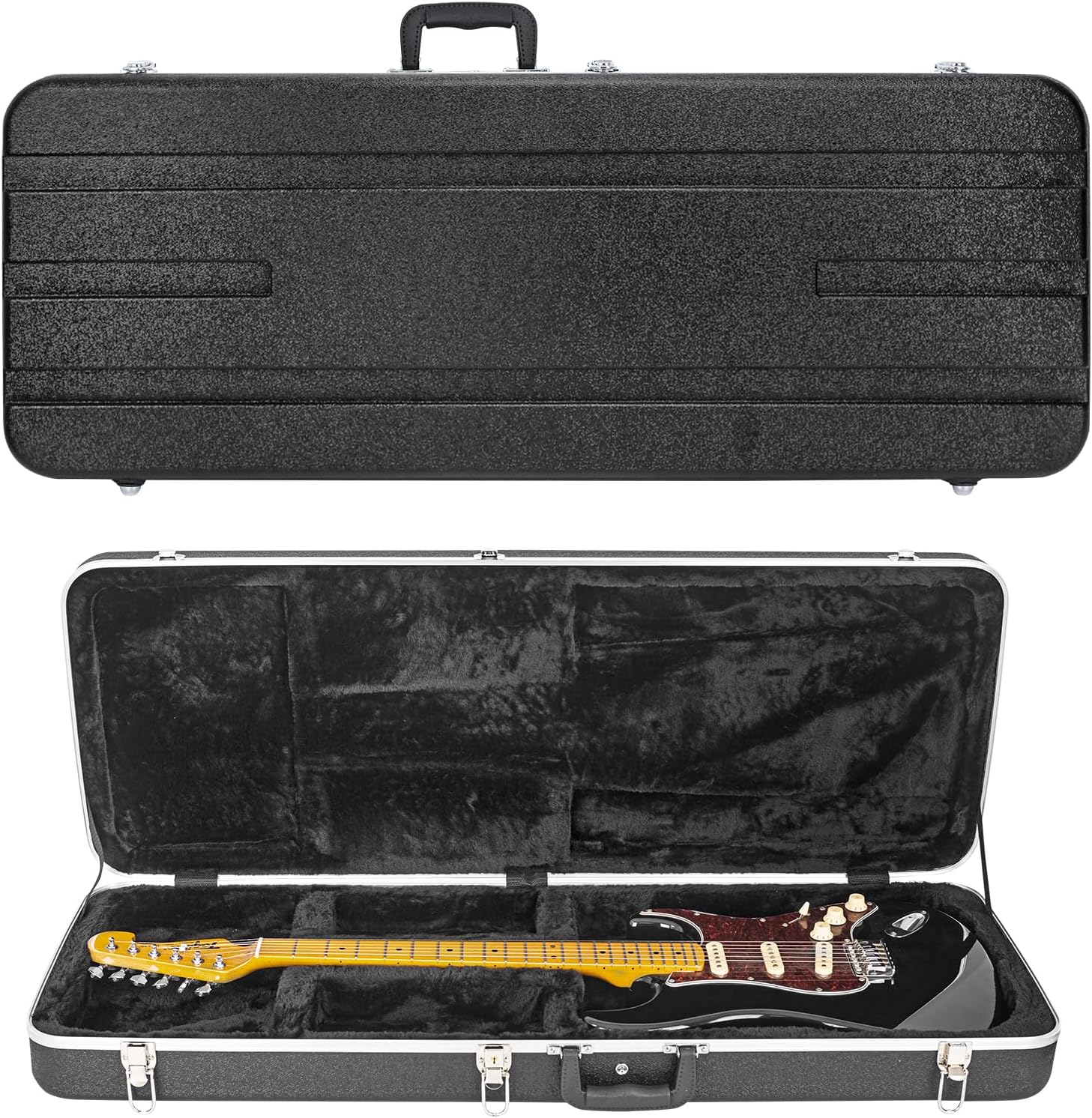 Amazon.com: Ibanez FRM100C Hardshell Guitar Case - Black/Grey : Musical ...
