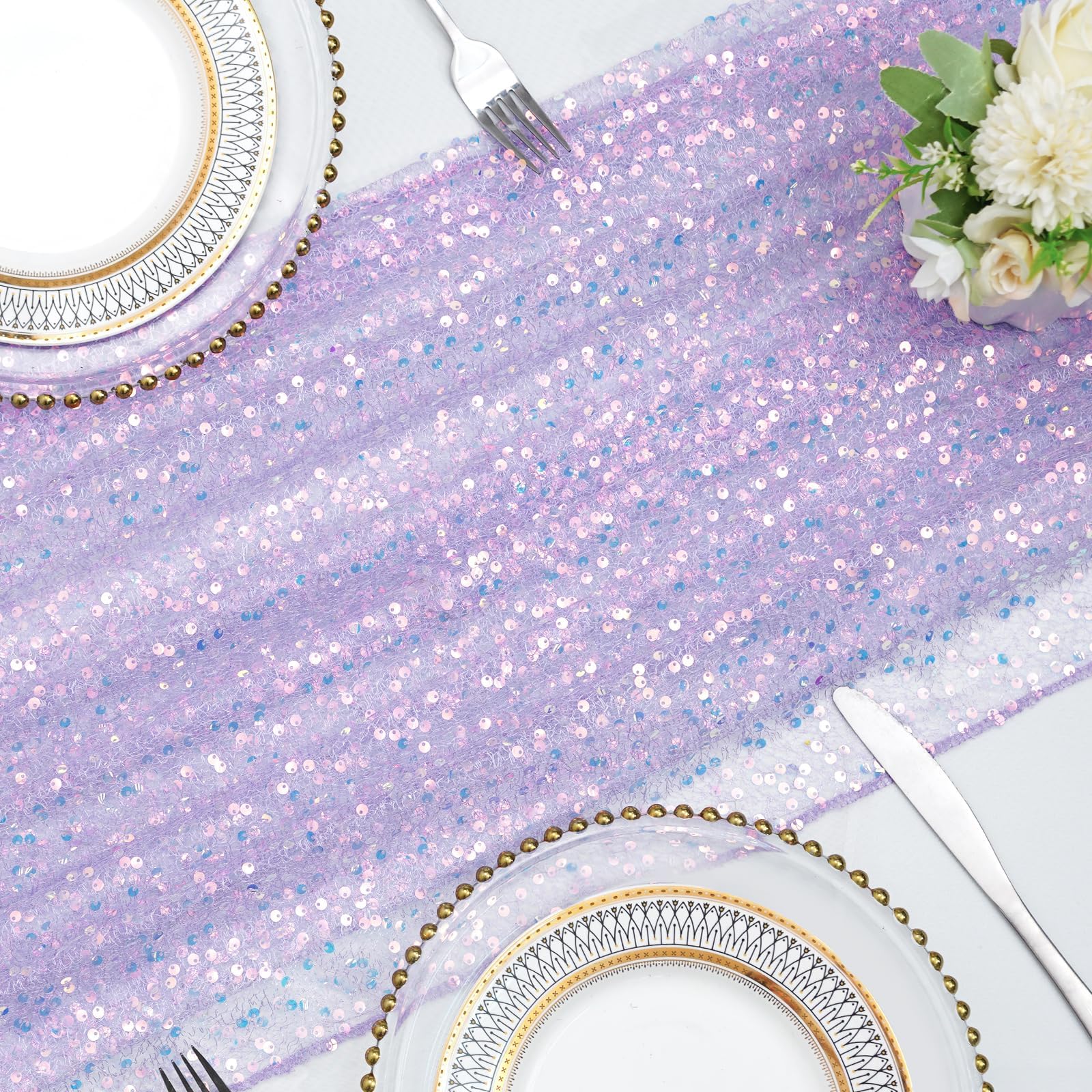 Amazon.com: Mermaid Party Table Runner - 12 x 84 in, Mermaid Table ...
