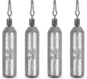 Amazon.com : OROOTL Drop Shot Weights Fishing Sinkers, 30pcs Pencil Skinny Sinkers Kit Drop Shot ...