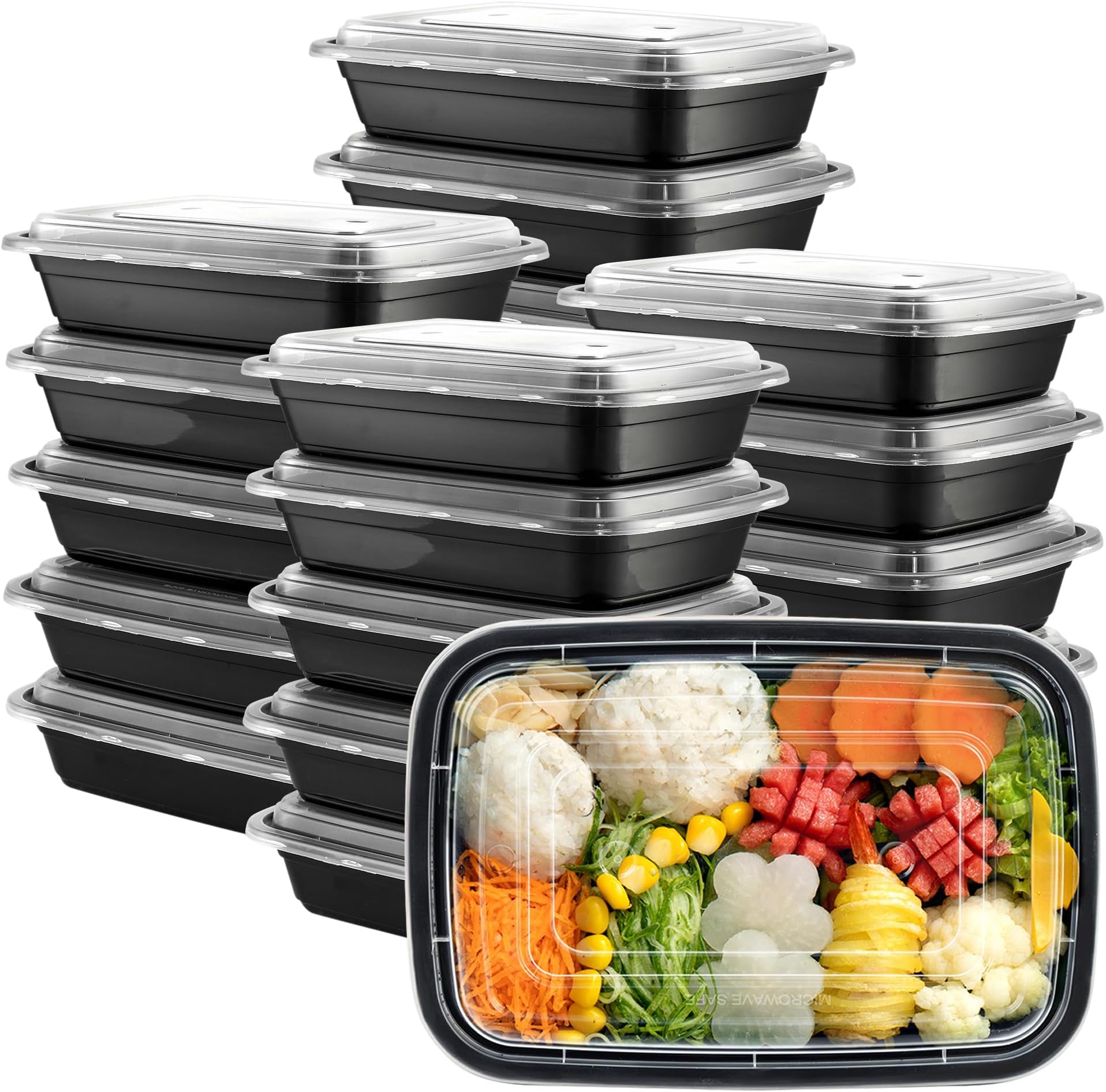 Amazon.com: Hefty Food Storage Container (28 oz. 30 ct) : Health ...