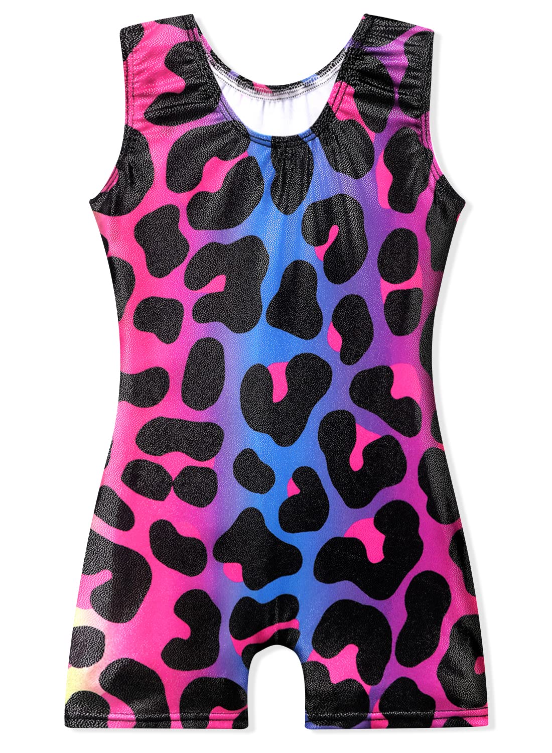 Snapklik.com : Rainbow Leopard Gymnastics Leotards For Klittle Kid ...