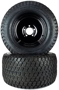 Amazon.com: (2) Super Turf 8 Ply Tire Assemblies 24x12.00-12 Fits Bad Boy Outlaw 54" 022-4050-00 ...