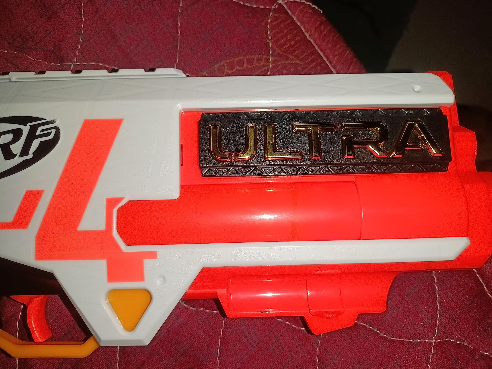 Nerf Ultra Four Dart Blaster - 4 Ultra Darts, Single-Shot Blasting ...