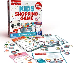 Imagination Games Fisher-Price Kids Shopping Board Game : Amazon.com.au ...