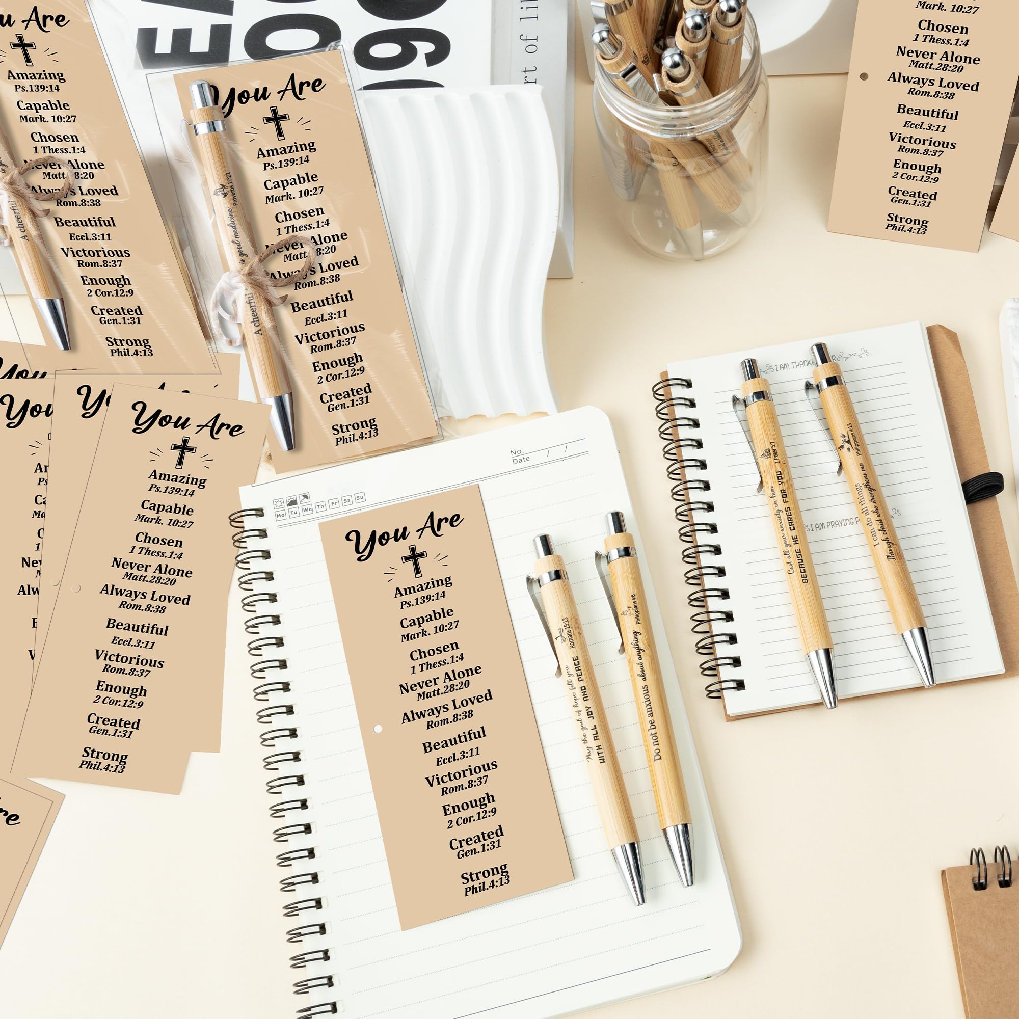 Snapklik.com : Christian Bible Pen Bookmark - 100-Piece Christian Bible ...