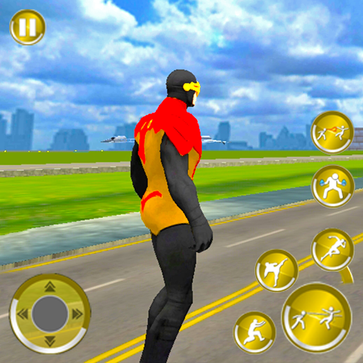 Super Frog Rope Hero Games, Flying Superhero Fighting Games, Vegas ...