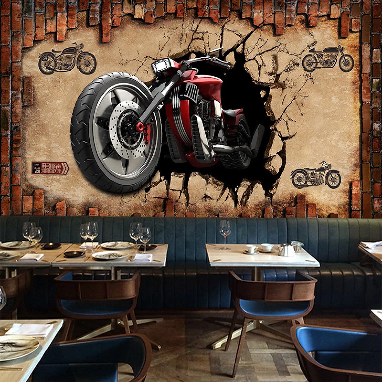 Custom Cafe Racer Wallpaper