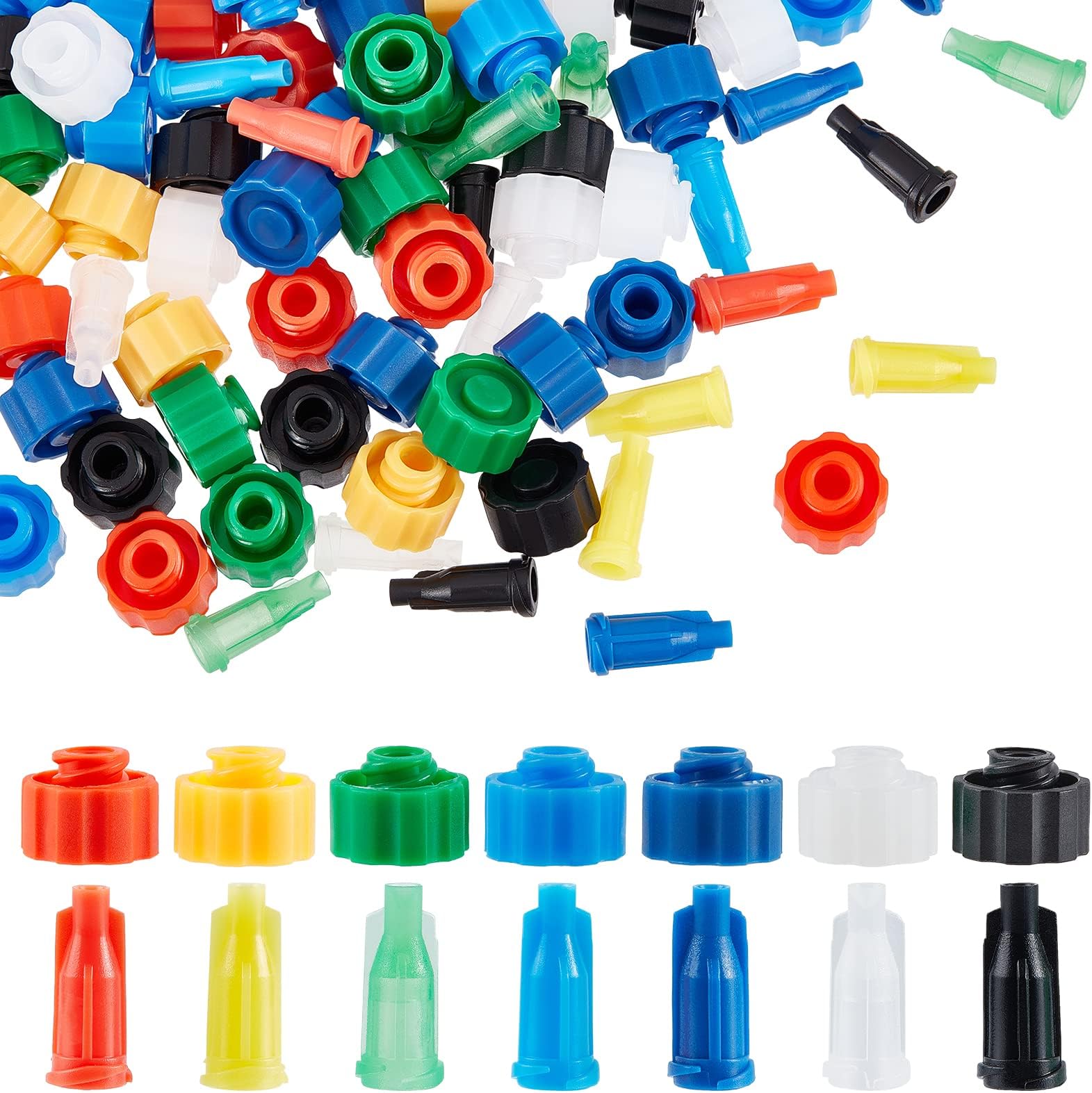 Amazon.com: JCBIZ 24PCS Bottle Plastic Perforated Lotion Inner Stopper ...