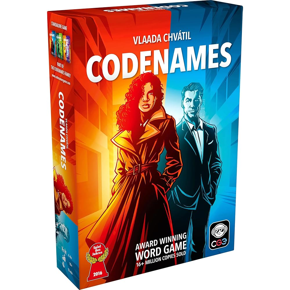 $6/mo - Finance CGE Codenames Board Game (2nd Edition) The Top Secret Word Association Party ...